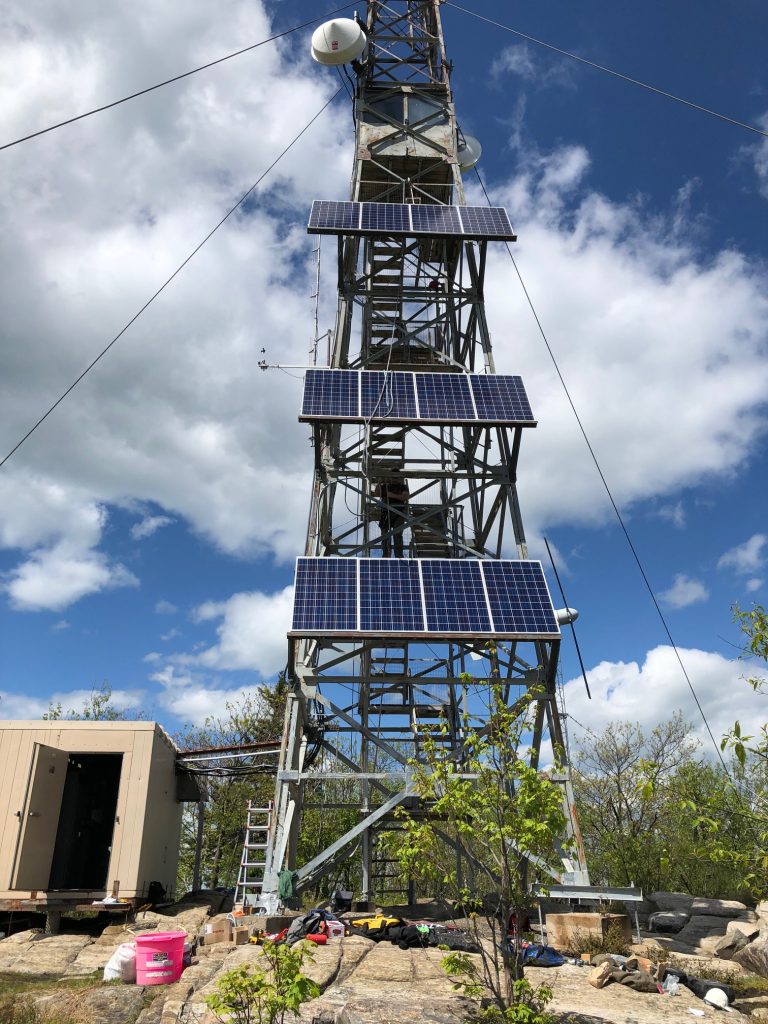 NYS Police Communications Tower | High Peaks Solar